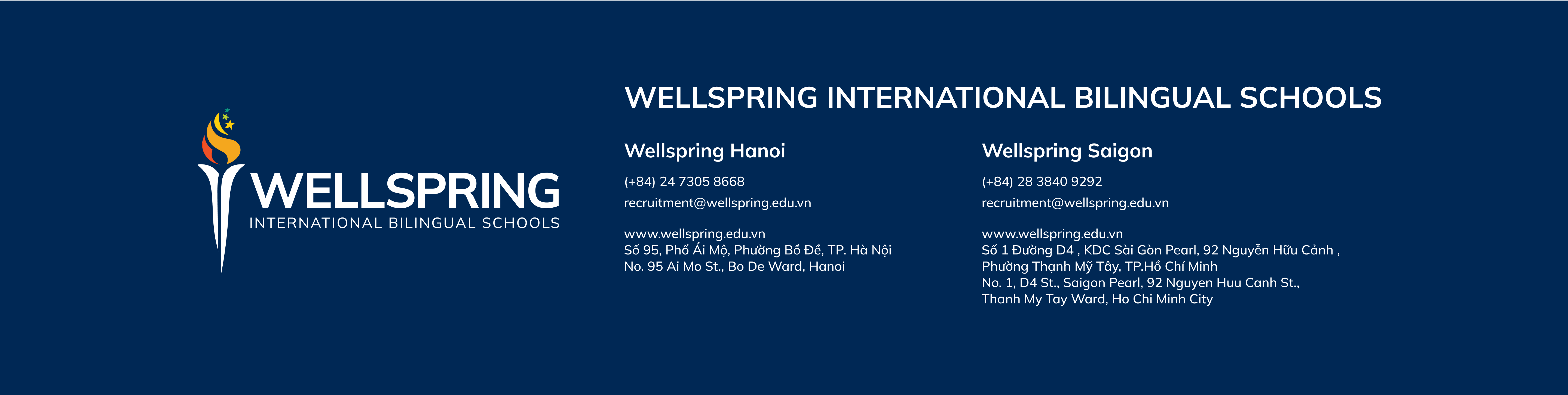 Tuyển dụng || Wellspring Hà Nội